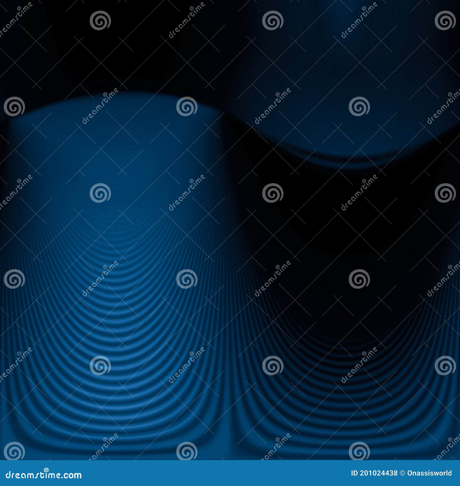 Deep Dark Blue Shades Blurs Shapes Abstract Backgrounds Stock ...