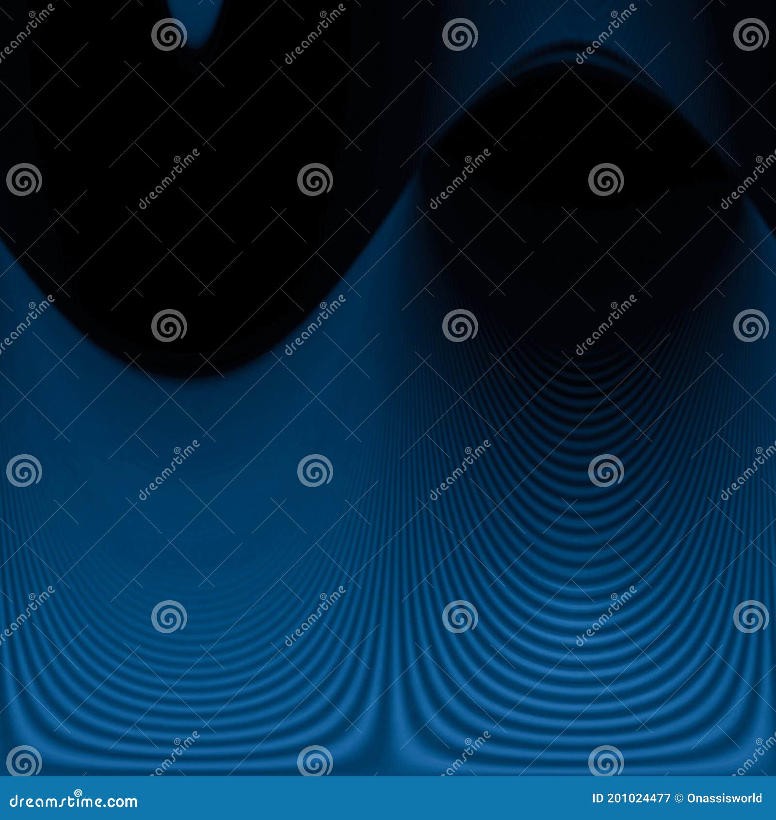 Deep Dark Blue Shades Blurs Shapes Abstract Backgrounds Stock ...