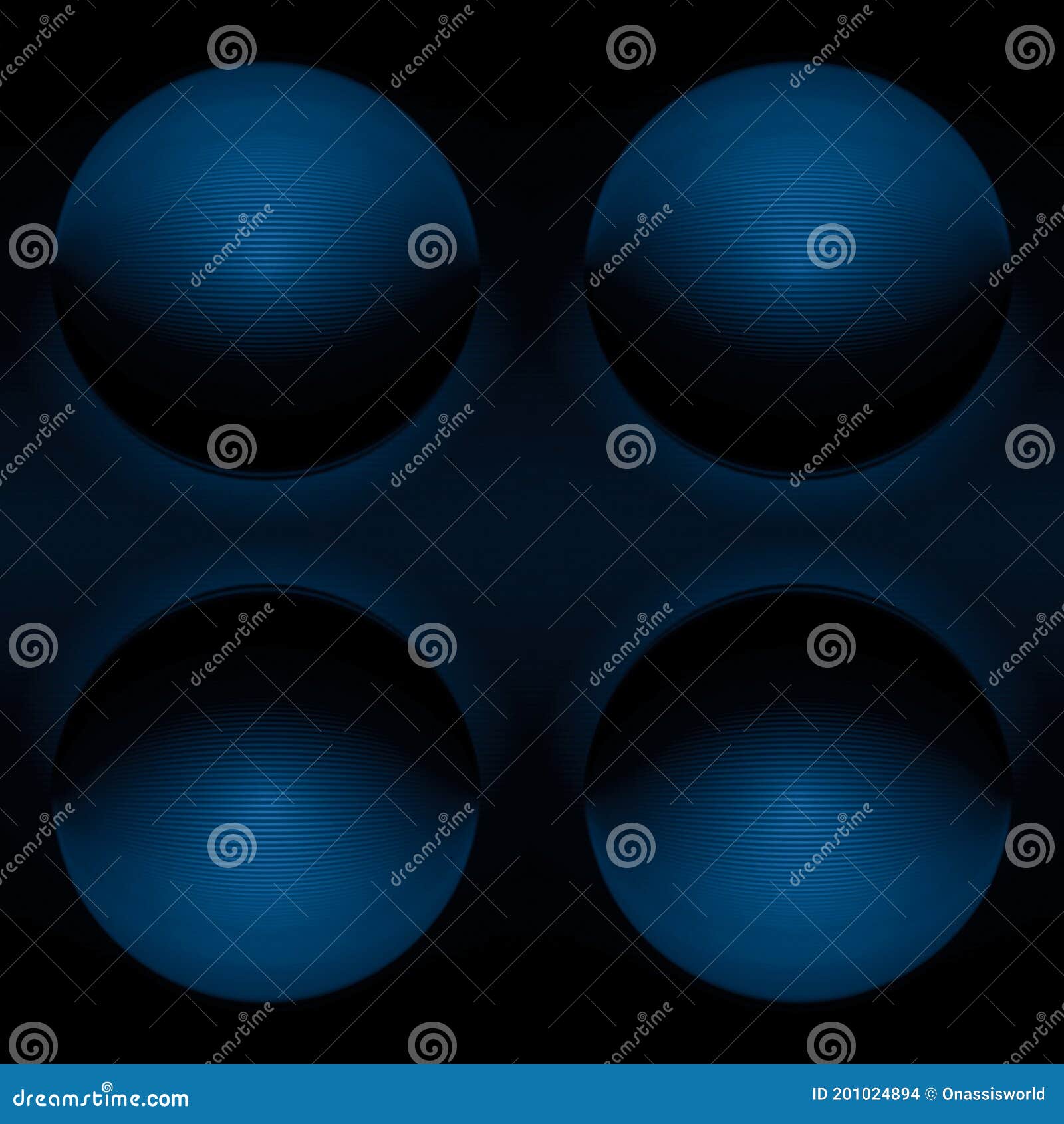 Deep Dark Blue Shades Blurs Shapes Abstract Backgrounds Stock ...