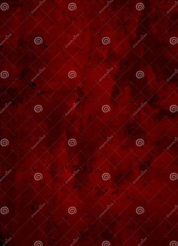 Deep Dark Red Grunge Textured Background Stock Illustration ...