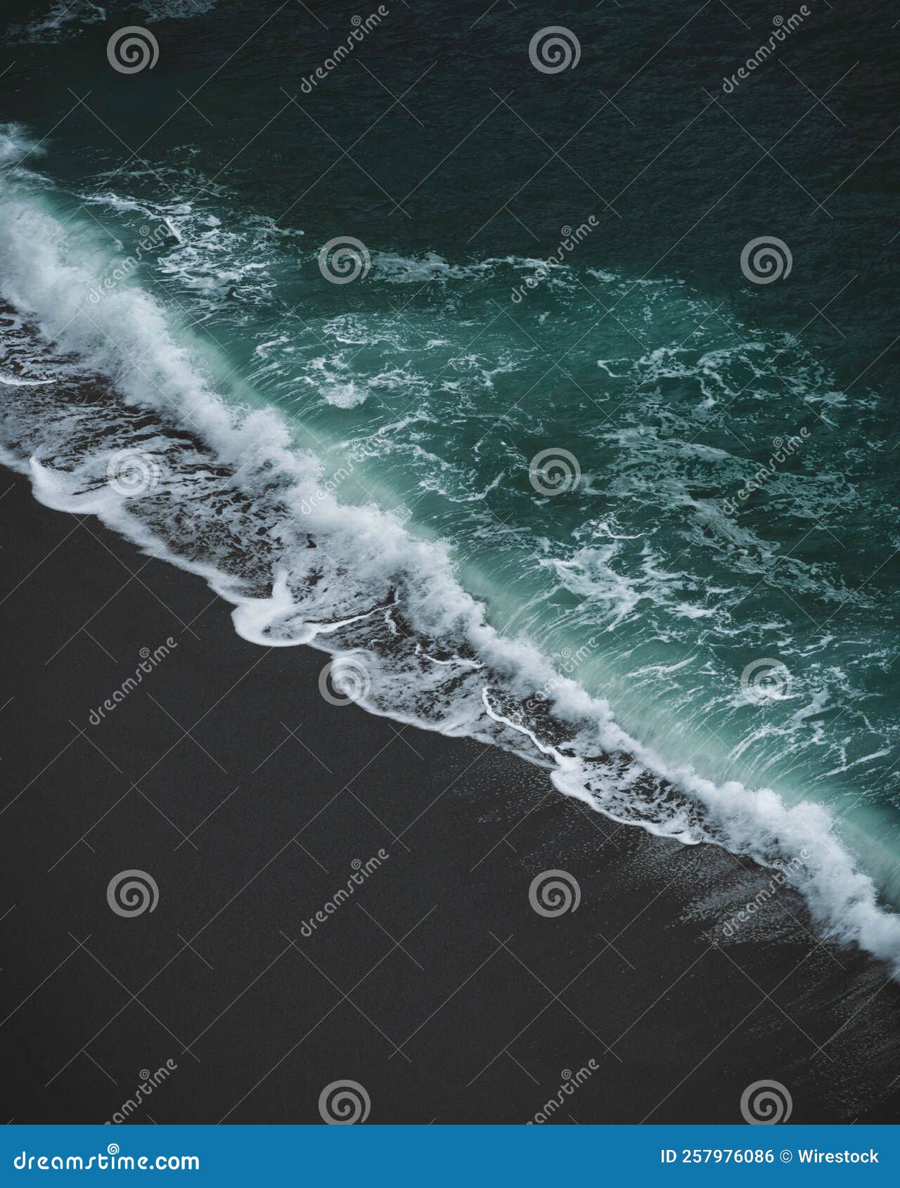 Deep Dark Seascape during Winter Stock Photo - Image of travel, stone ...