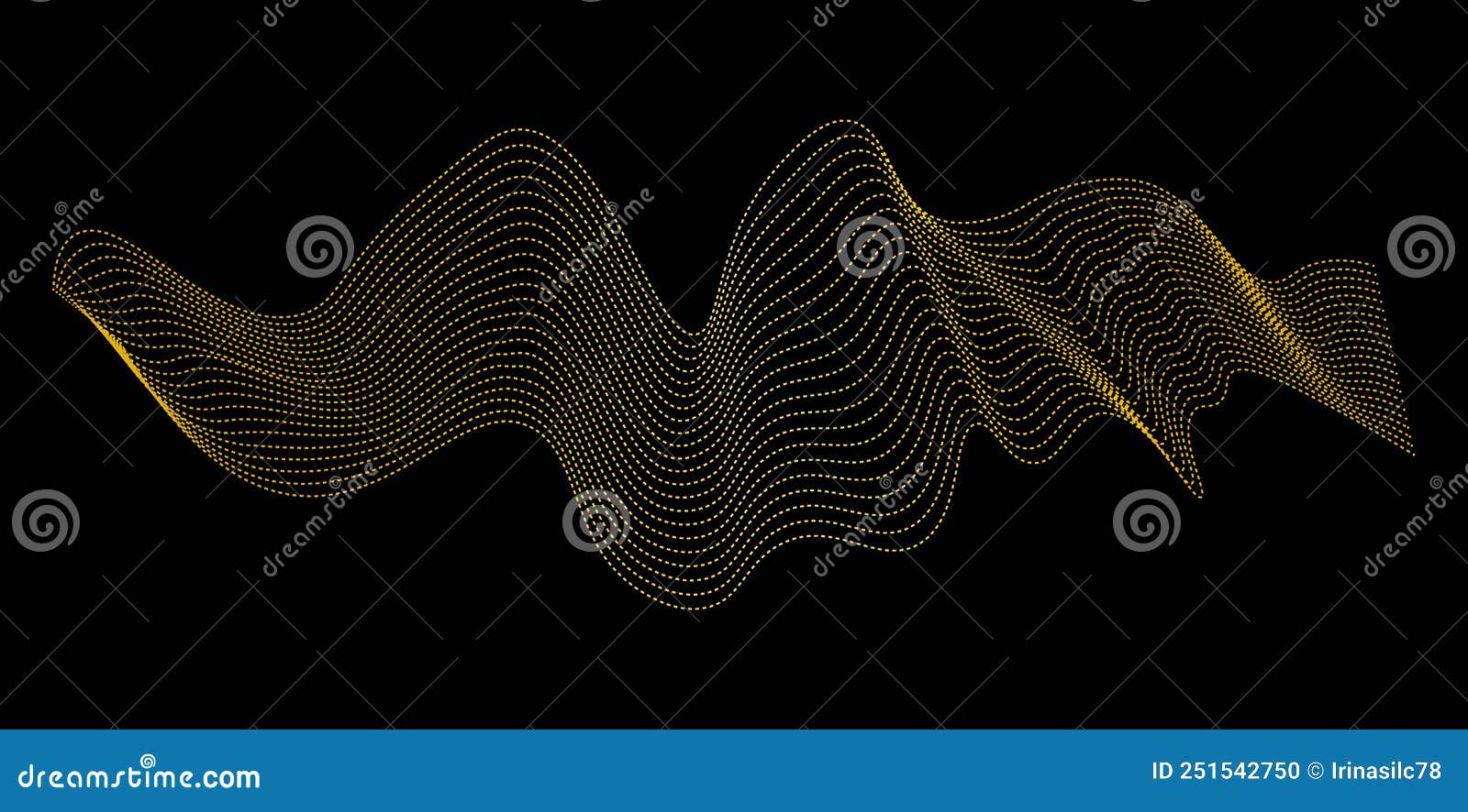 Deep Data As Part of Big Data Yellow Stock Illustration - Illustration ...