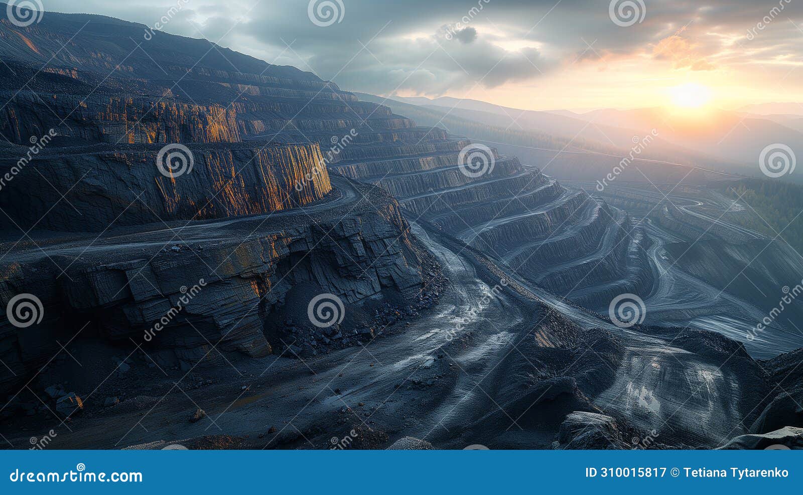 Deep within Earth, Coal Miners Extract the Valuable Resource that ...
