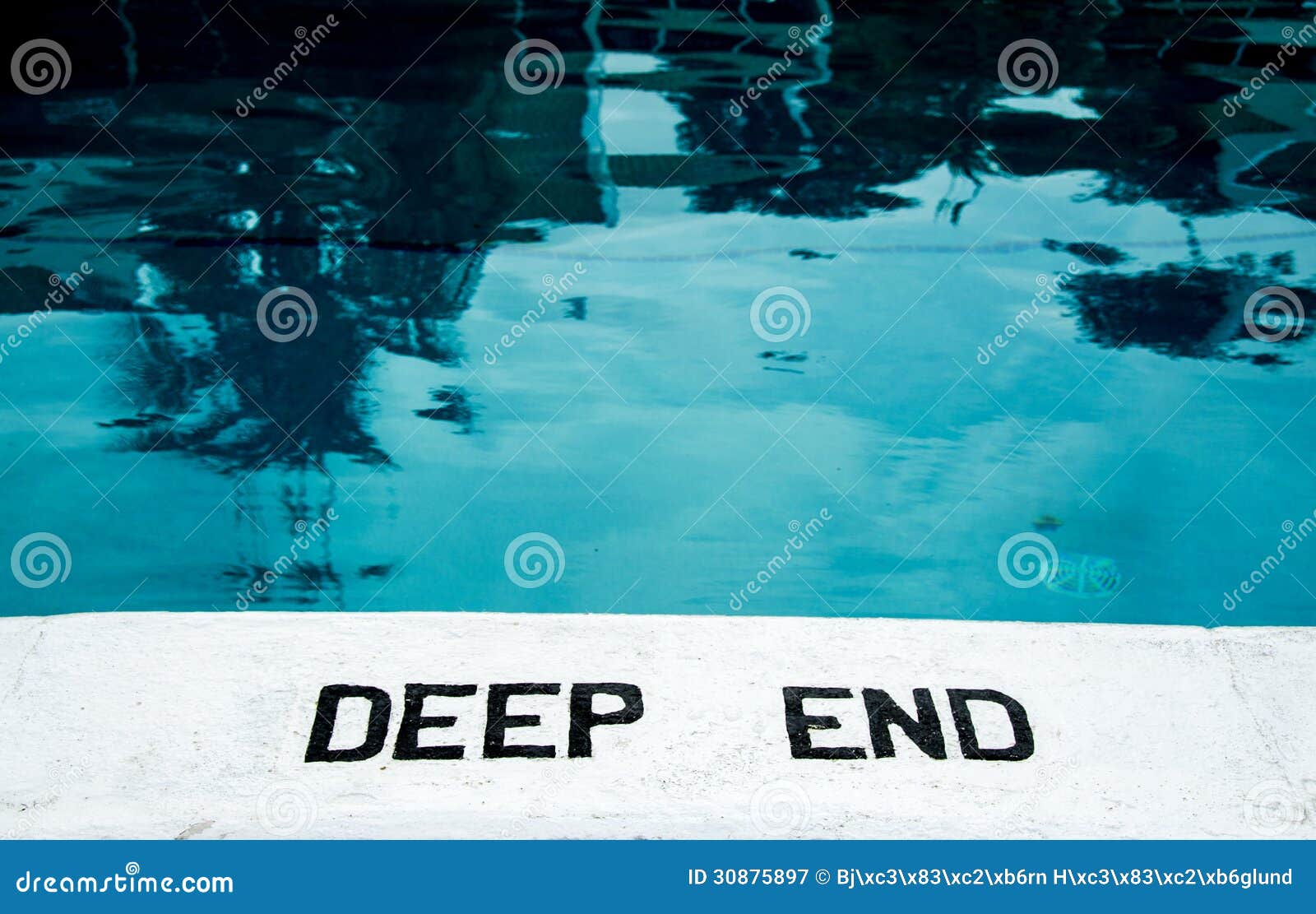 The deep end stock image. Image of danger, deep, dangerous - 30875897