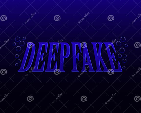 Deep fake stock illustration. Illustration of edited - 154920492