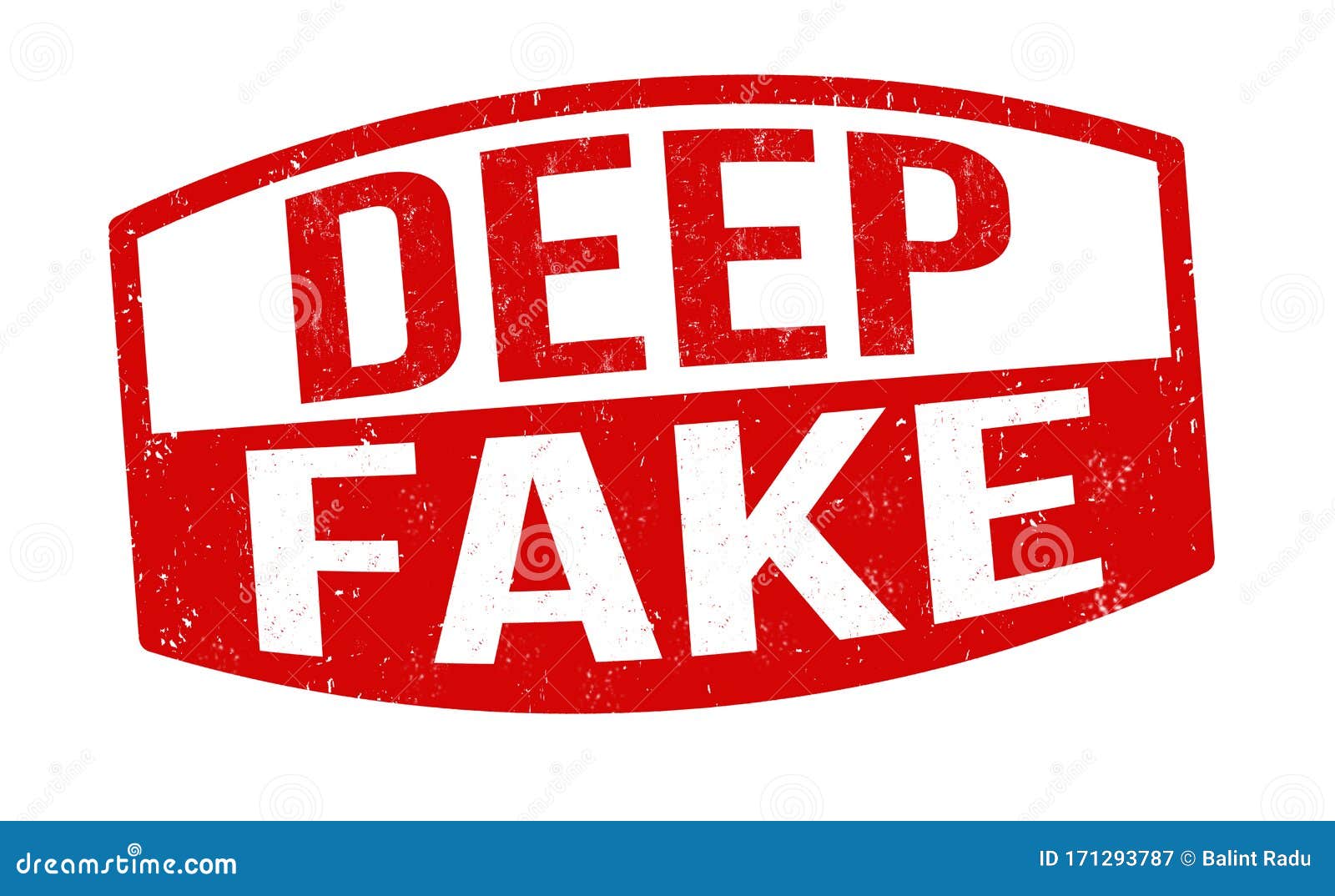 Deep fake sign or stamp stock vector. Illustration of business - 171293787