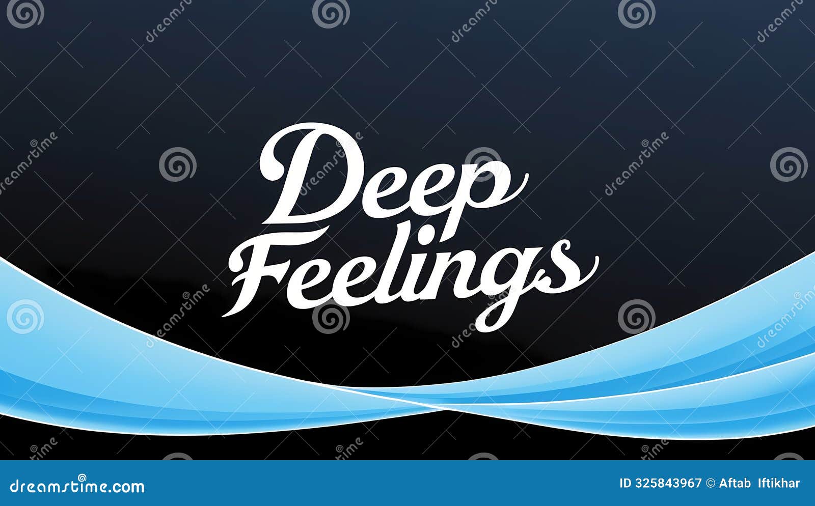 Deep Feelings a Journey through Emotions Stock Illustration ...