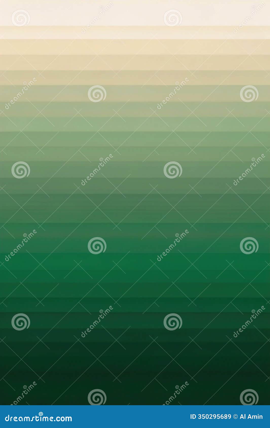 Deep Forest Green Transitioning into Soft Beige, Smooth Gradient ...