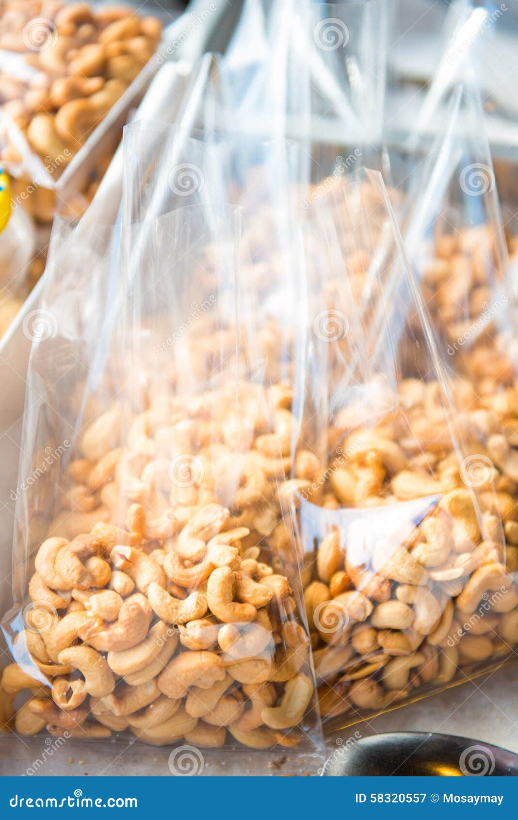 Deep Fried Cashew Nut for Snack Stock Image - Image of shop, fruit ...