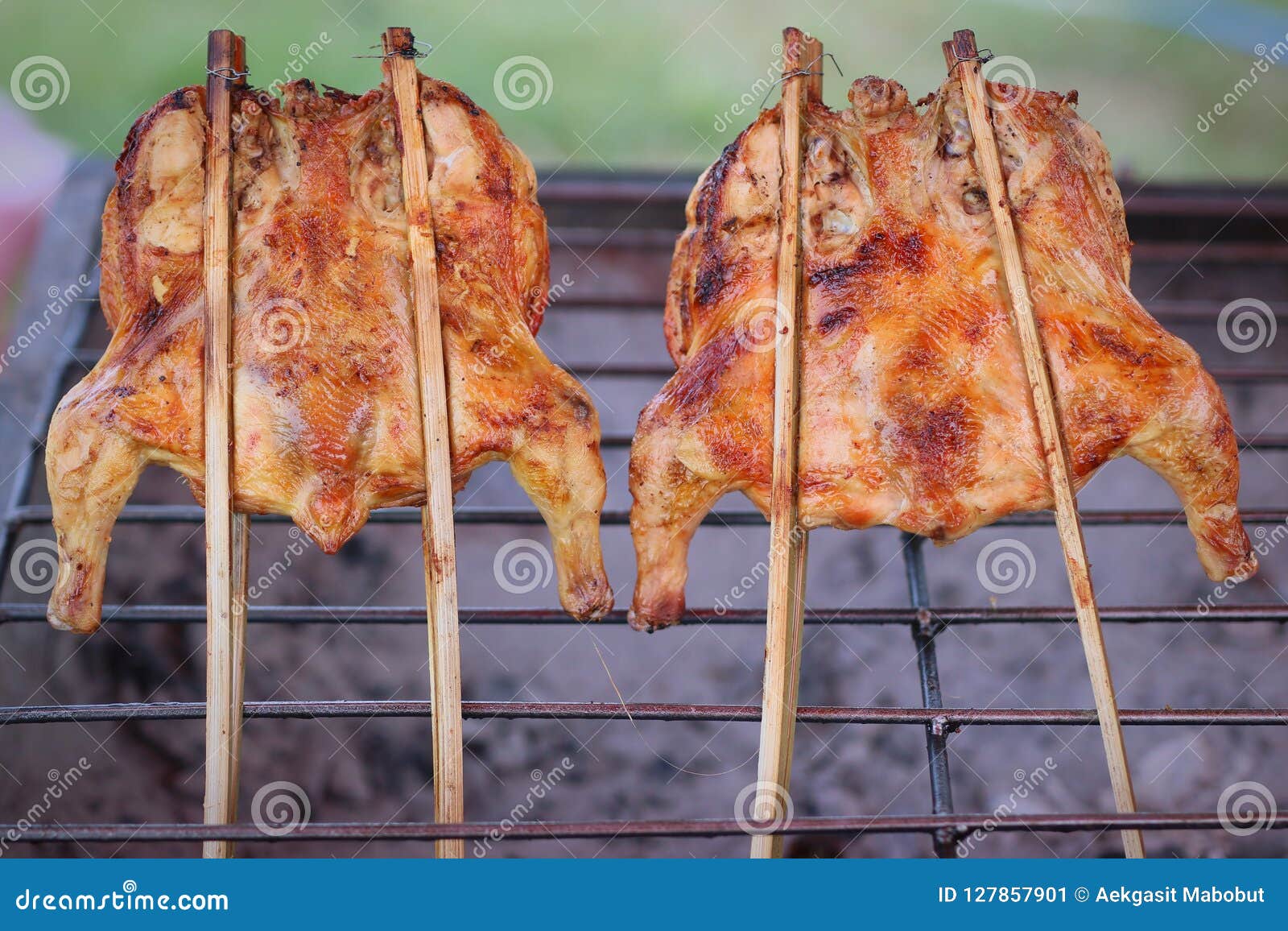 The chicken is soft. stock image. Image of dinner, view - 127857901