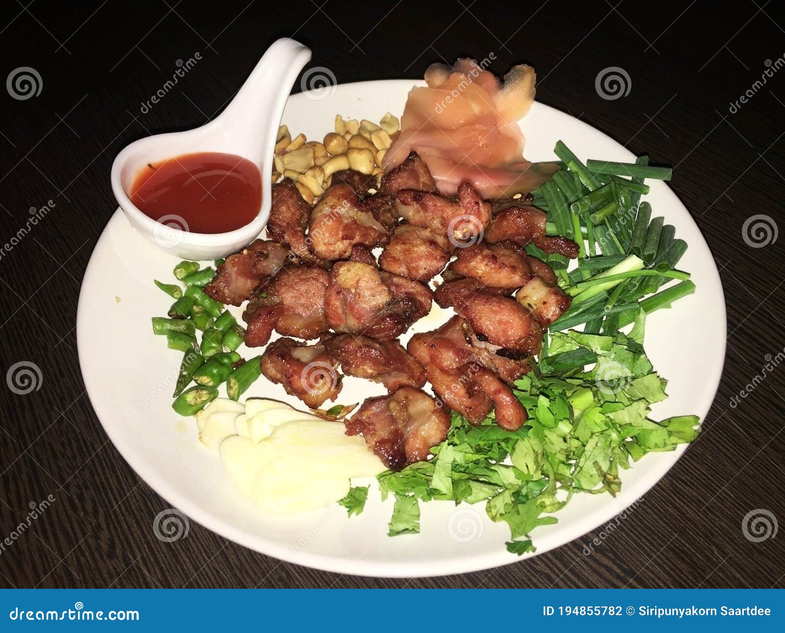 Deep Fried Chicken Tendons. Stock Photo - Image of meat, dinner: 194855782
