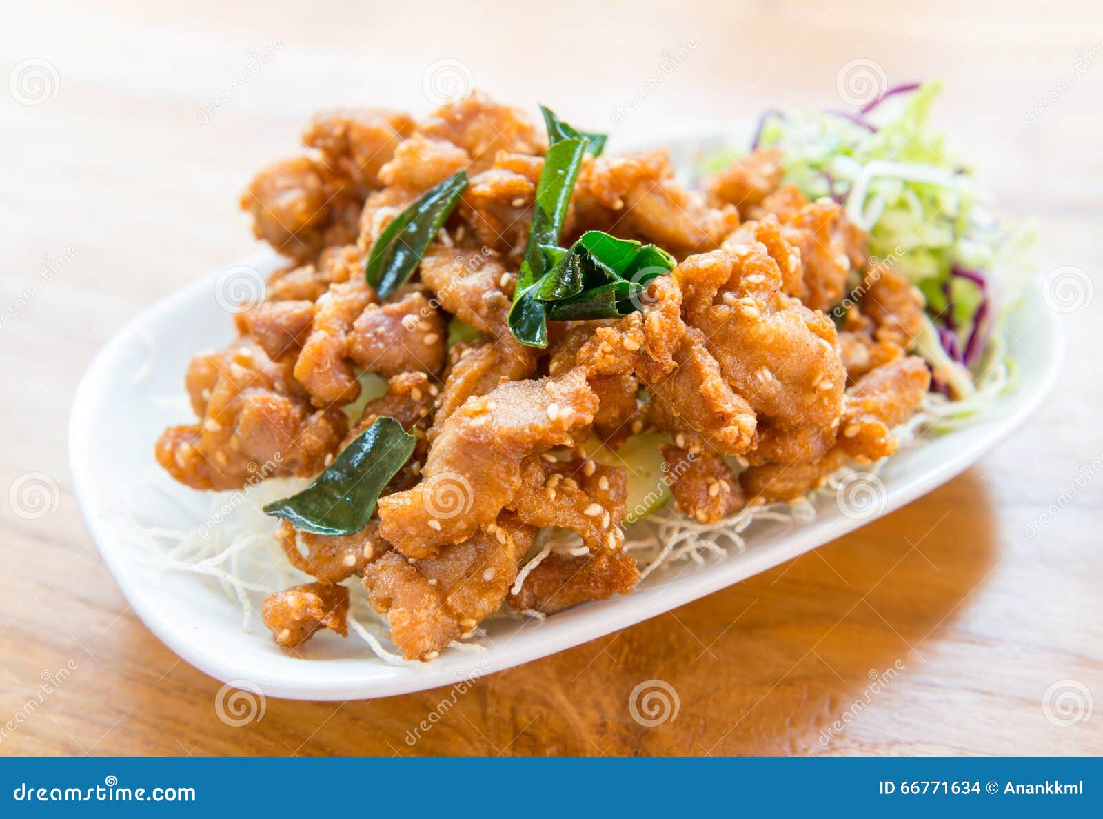 Deep fried chicken tendons stock photo. Image of deep - 66771634