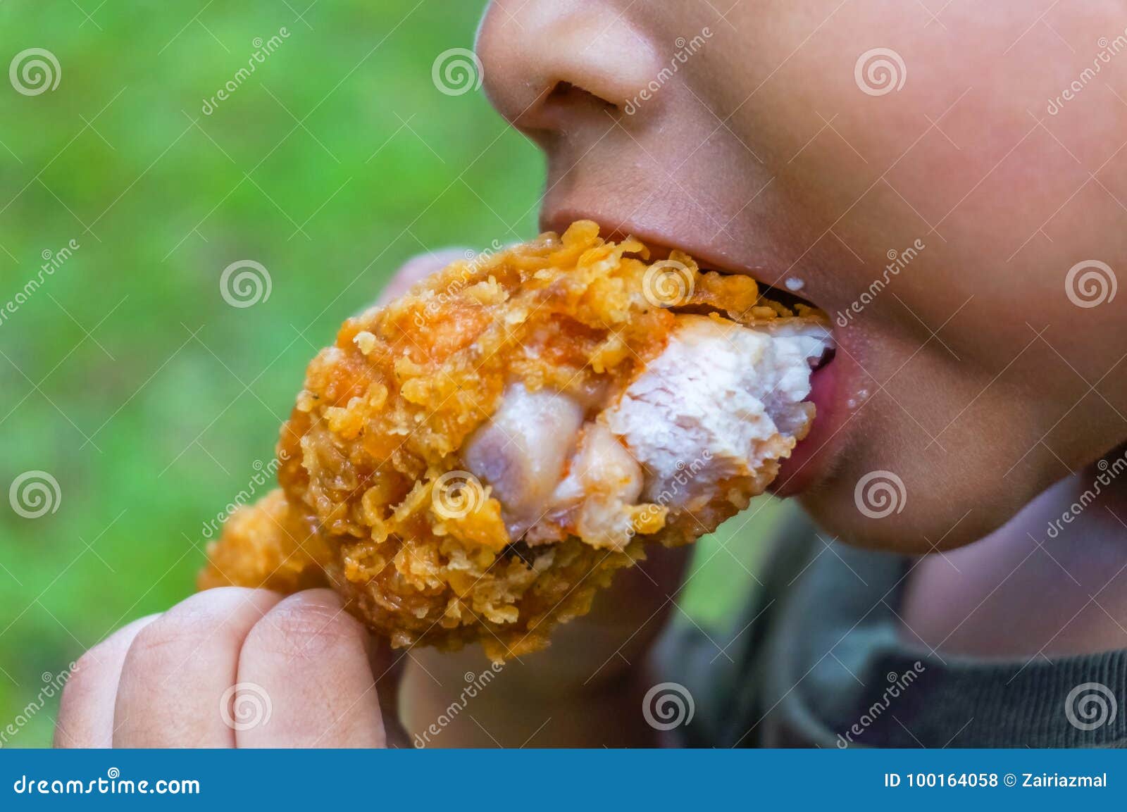 Deep fried chicken editorial stock photo. Image of asian - 100164058