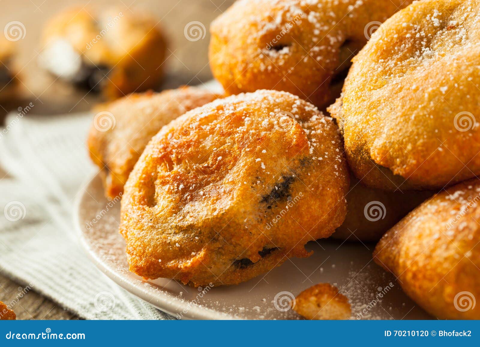 Deep Fried Chocolate Cream Cookies Stock Photo - Image of homemade ...