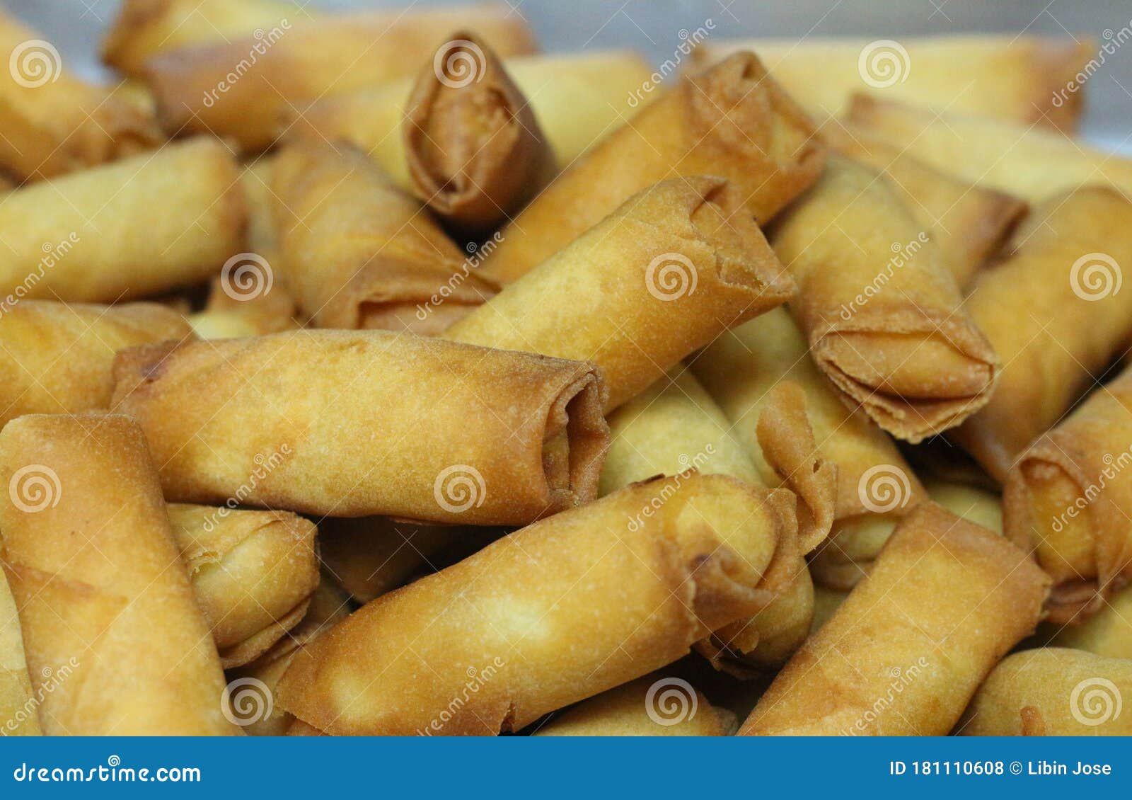 Deep Fried Crispy Cheese Rolls, Arabic Style Stock Photo - Image of ...