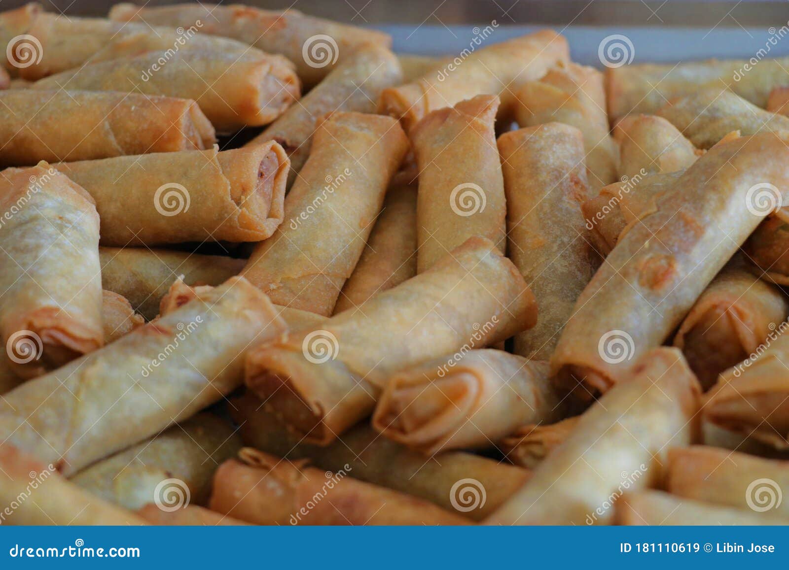 Deep Fried Crispy Cheese Rolls, Arabic Style Stock Image - Image of ...