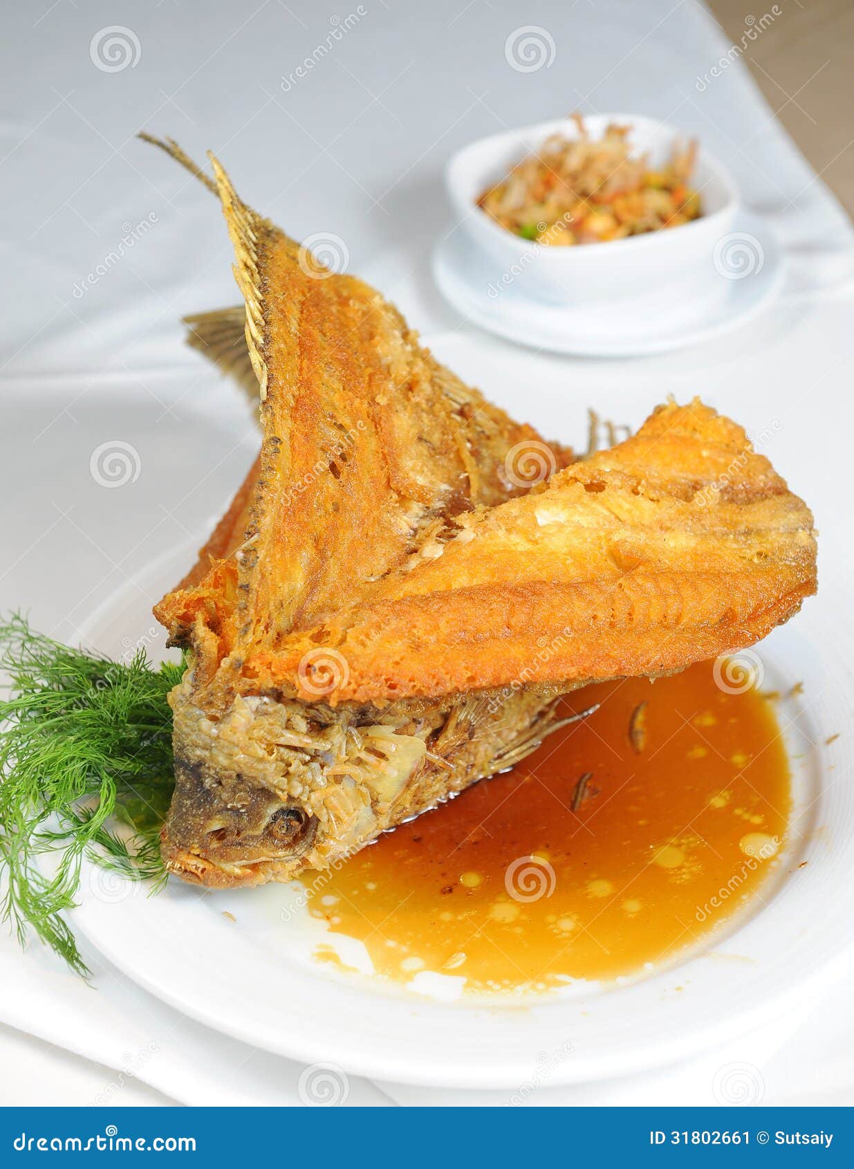 Deep Fried Dish stock image. Image of food, mango, fried - 31802661