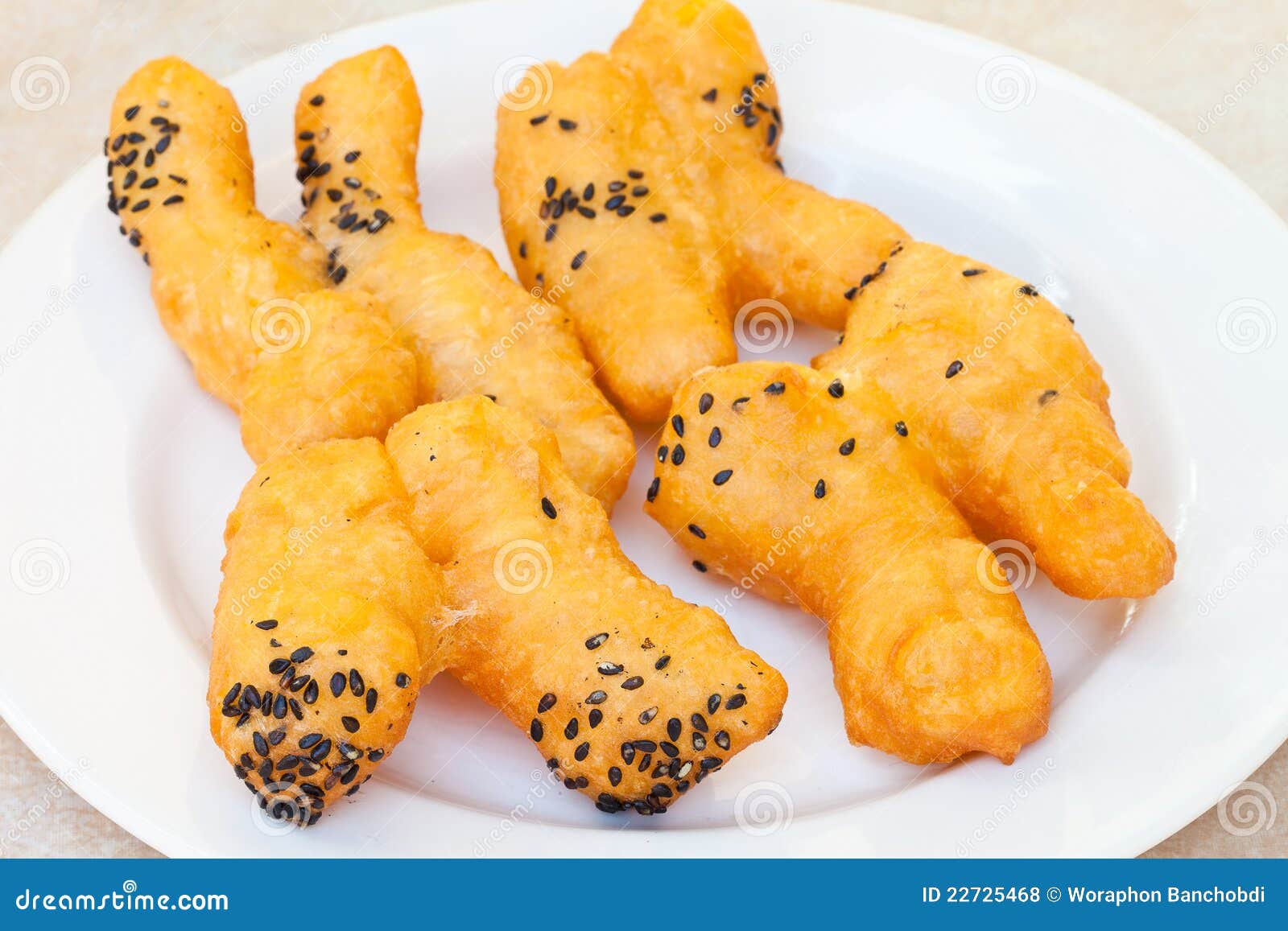 Deep-fried dough-stick stock photo. Image of closeup - 22725468