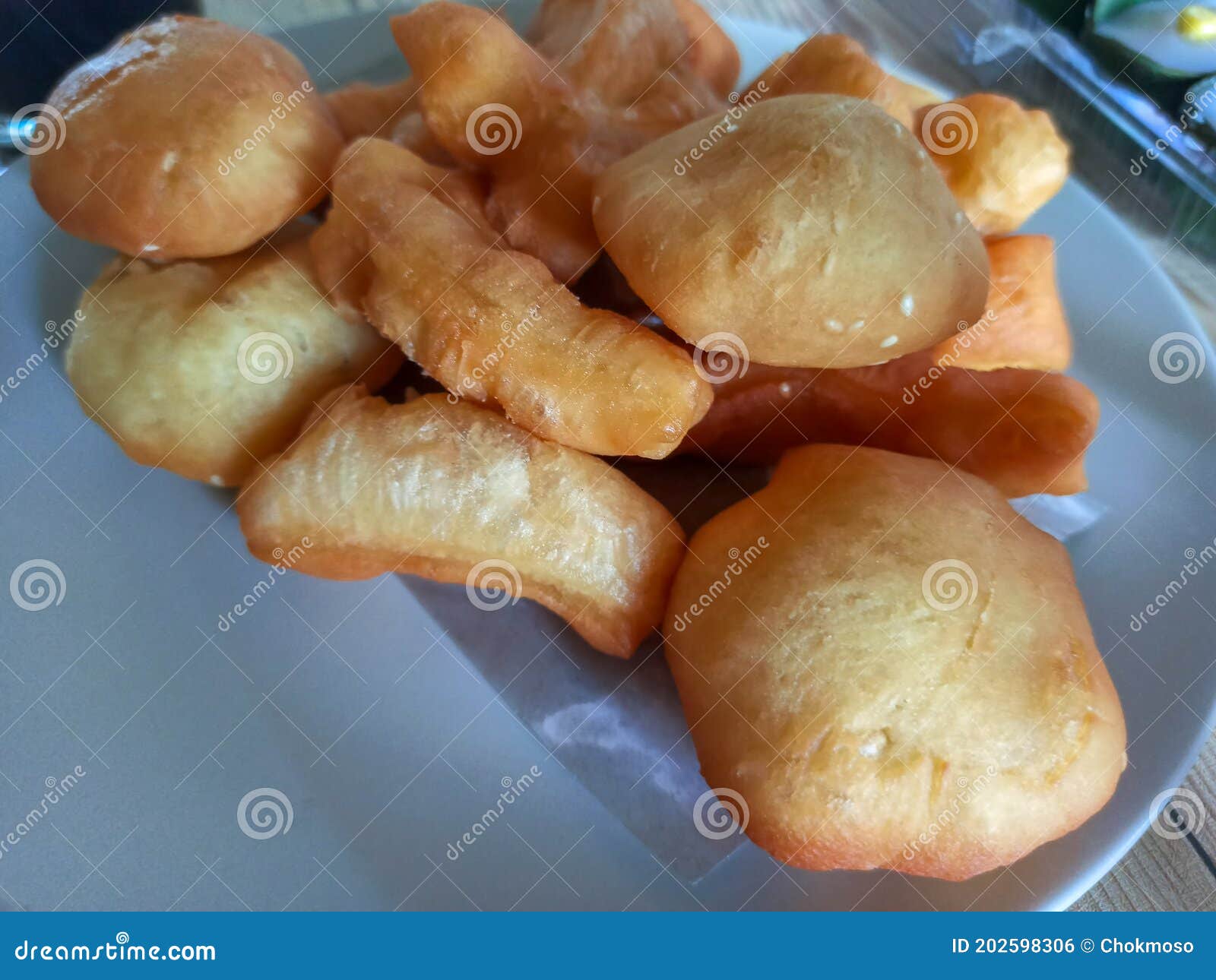 Deep-fried dough stick stock photo. Image of bakery - 202598306