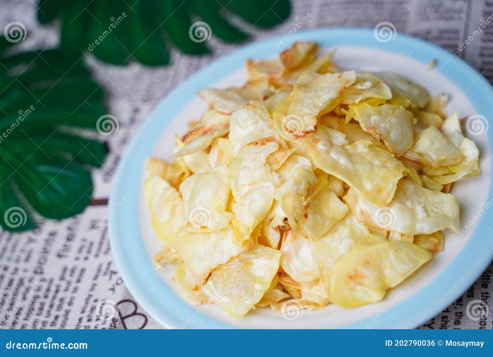 Deep Fried Durian Home Made Processed Fruit Stock Photo - Image of ...