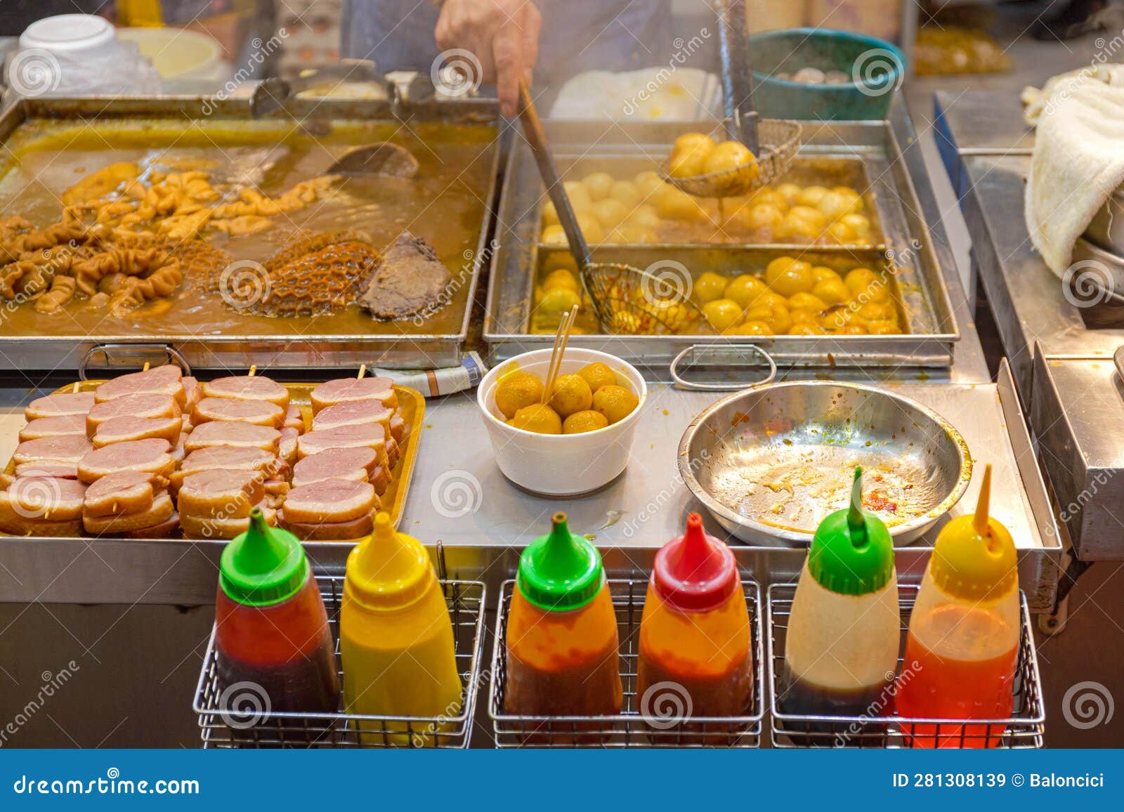 Deep Fried Fast Food stock image. Image of deep, fast - 281308139