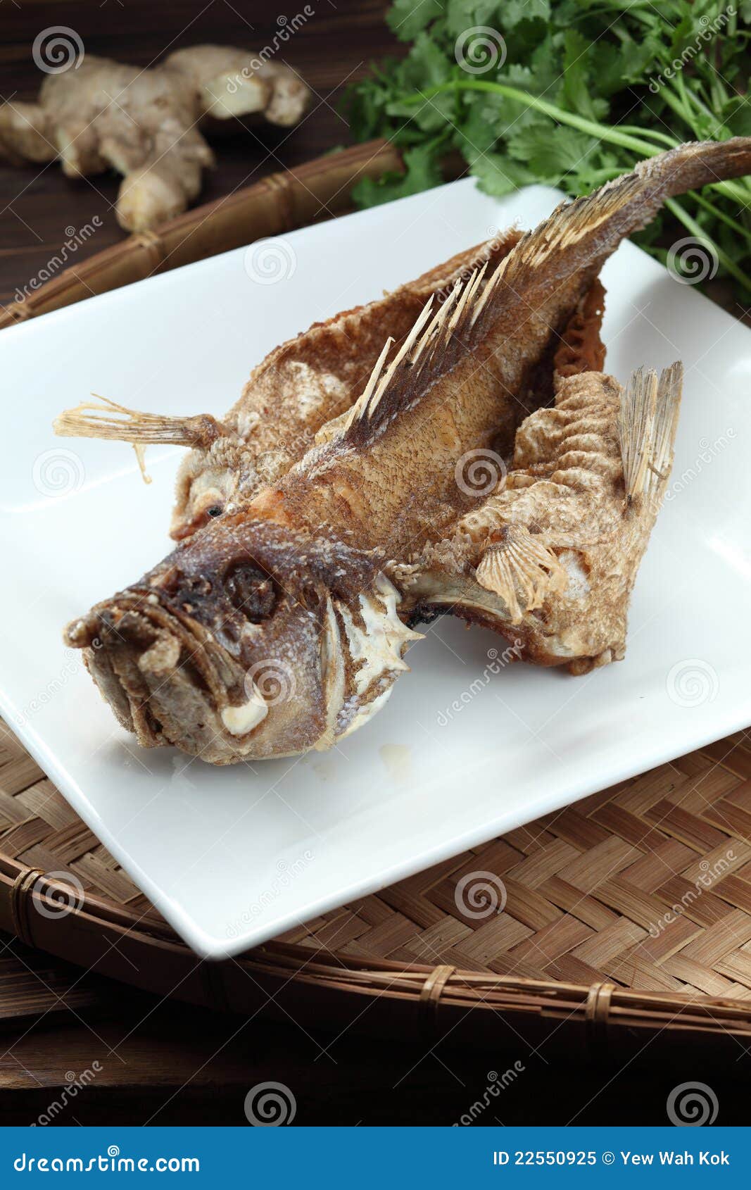 Deep fried fish stock image. Image of white, seafood - 22550925