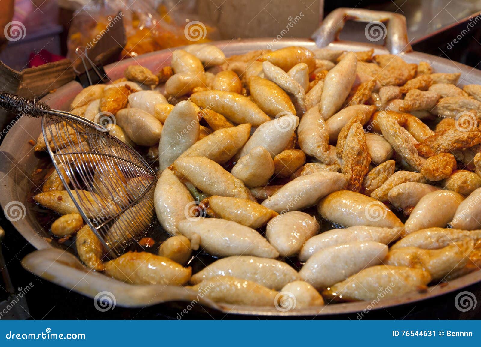 Deep fried fish ball stock image. Image of meat, cuisine - 76544631