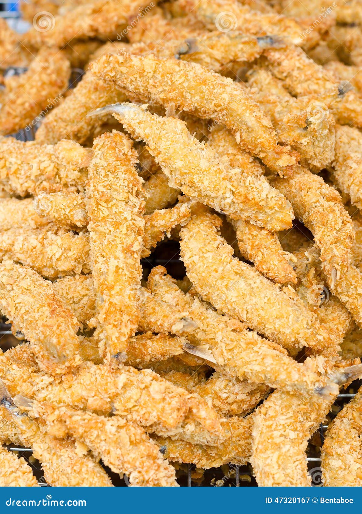 Deep Fried Fish with Bread Crumb Stock Image - Image of gourmet, dish ...