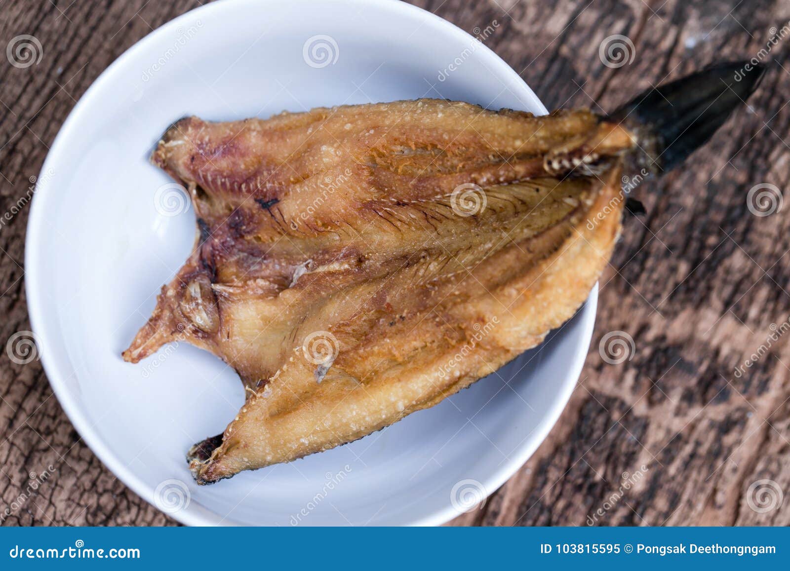 Deep Fried fish stock image. Image of lemon, fired, food - 103815595