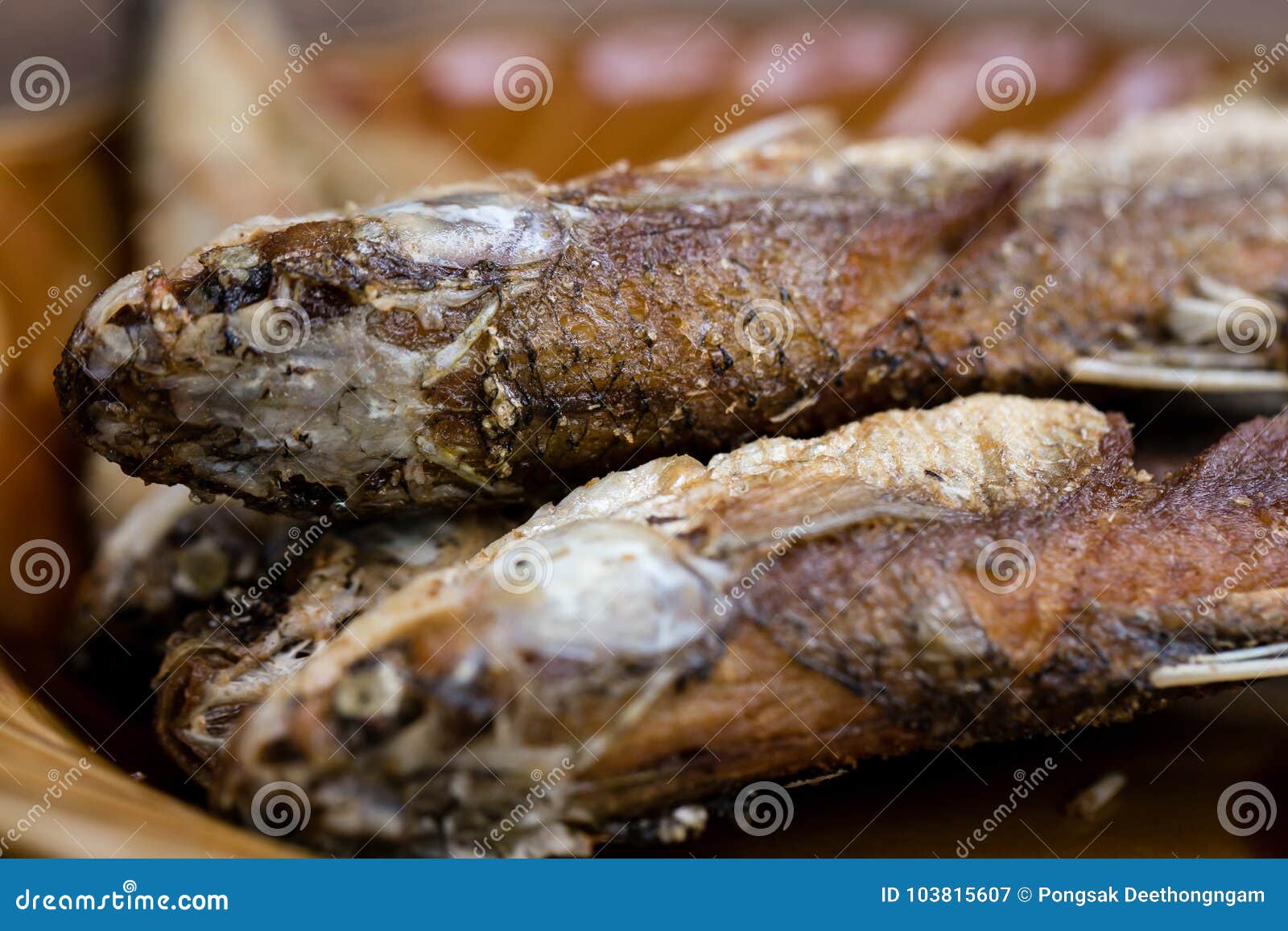 Deep Fried fish stock image. Image of background, fired - 103815607
