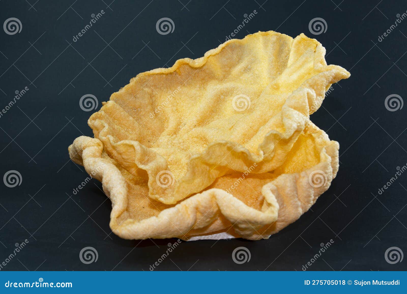 Deep fried Khichiya Papad. stock photo. Image of deep - 275705018