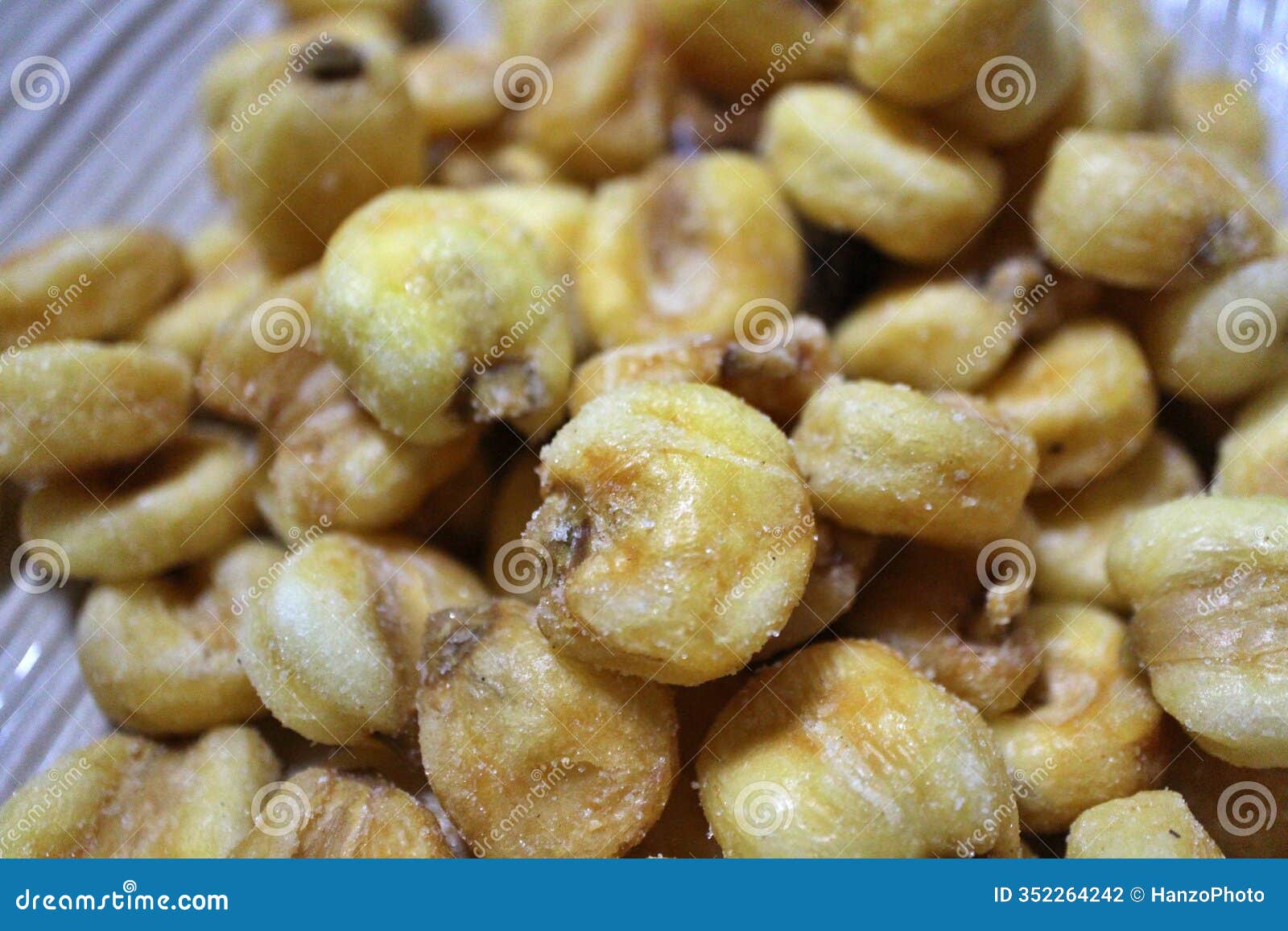 Deep-fried Peruvian Corn Snack Stock Photo - Image of snack, close ...