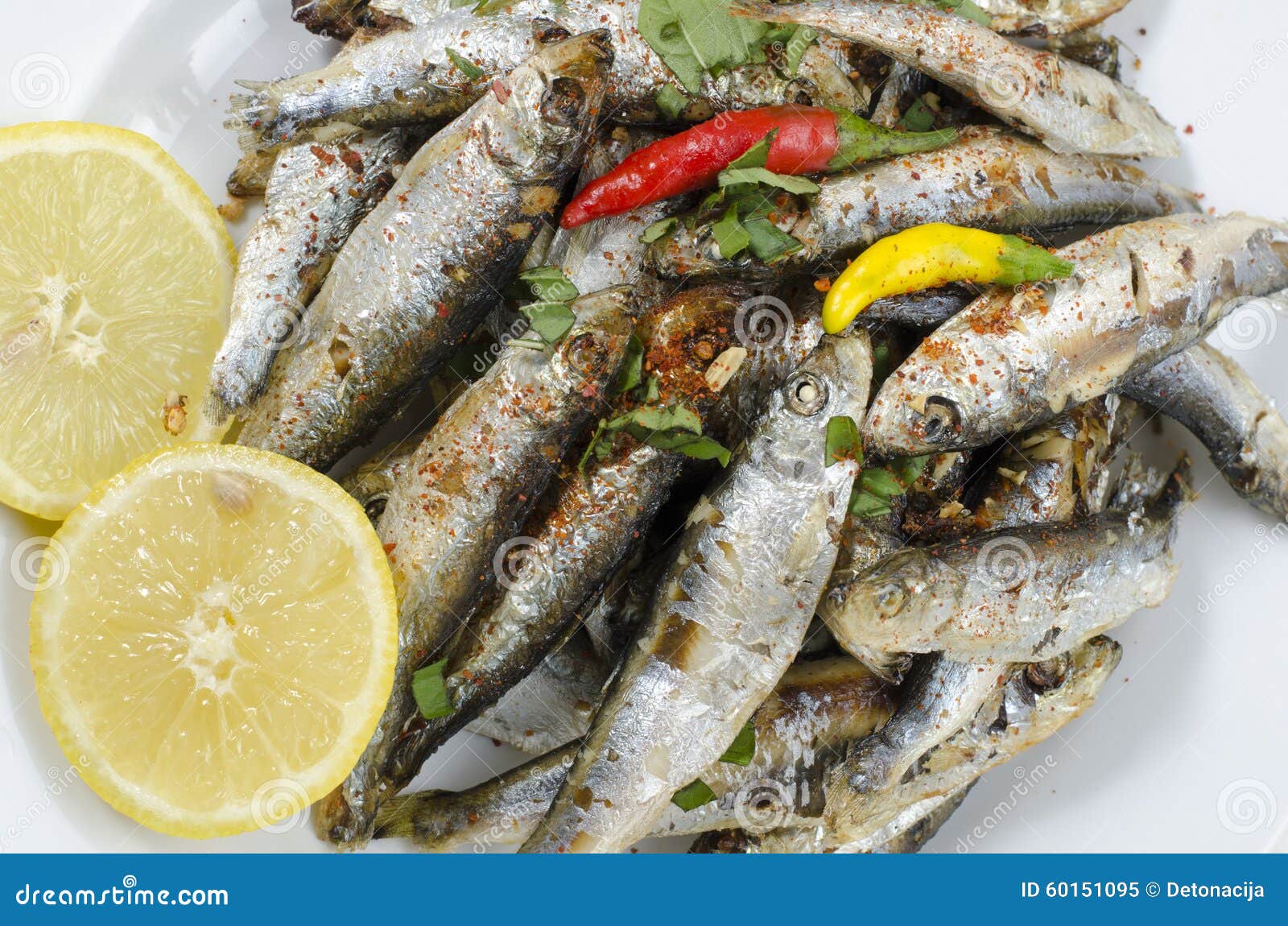 Deep Fried Raw Sprats, Whitebaits Stock Image - Image of fryer, fresh ...