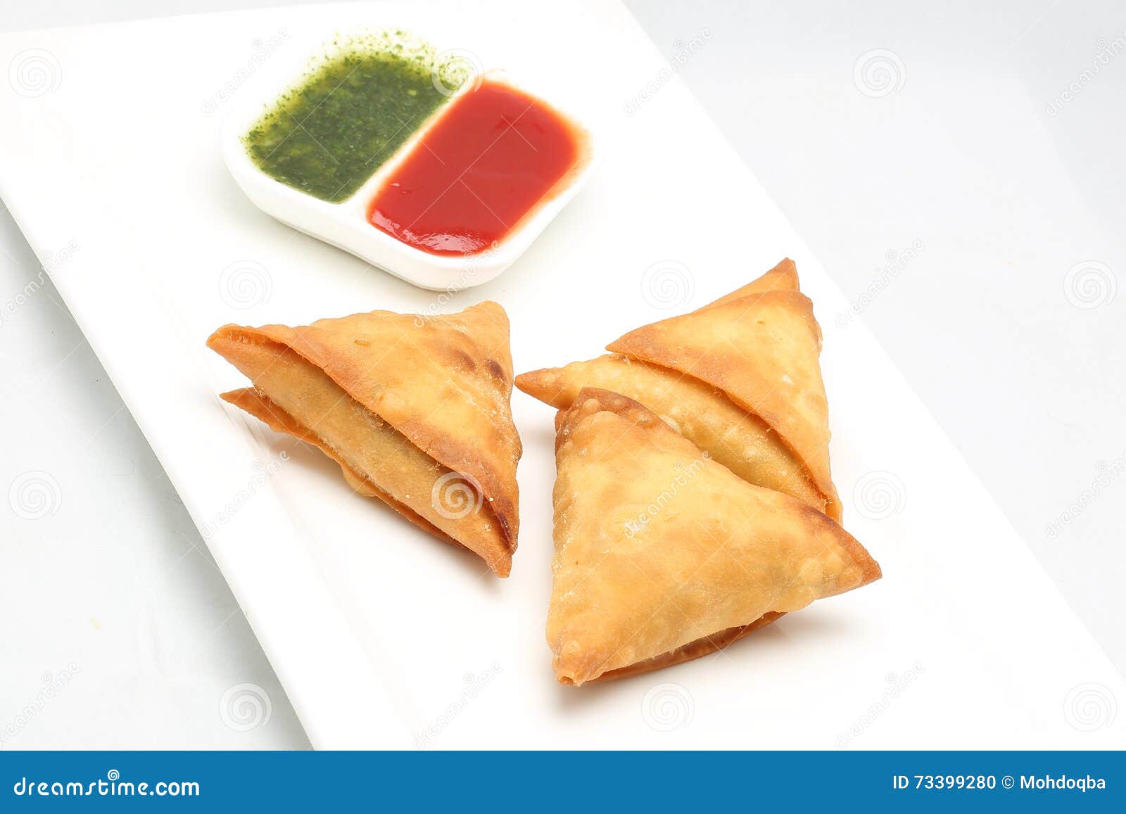 Deep fried Samosa stock photo. Image of deep, bengal - 73399280