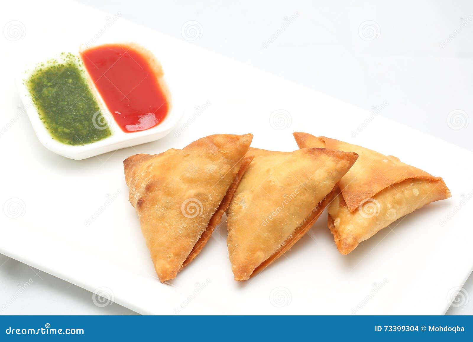 Deep fried Samosa stock photo. Image of chicken, meat - 73399304