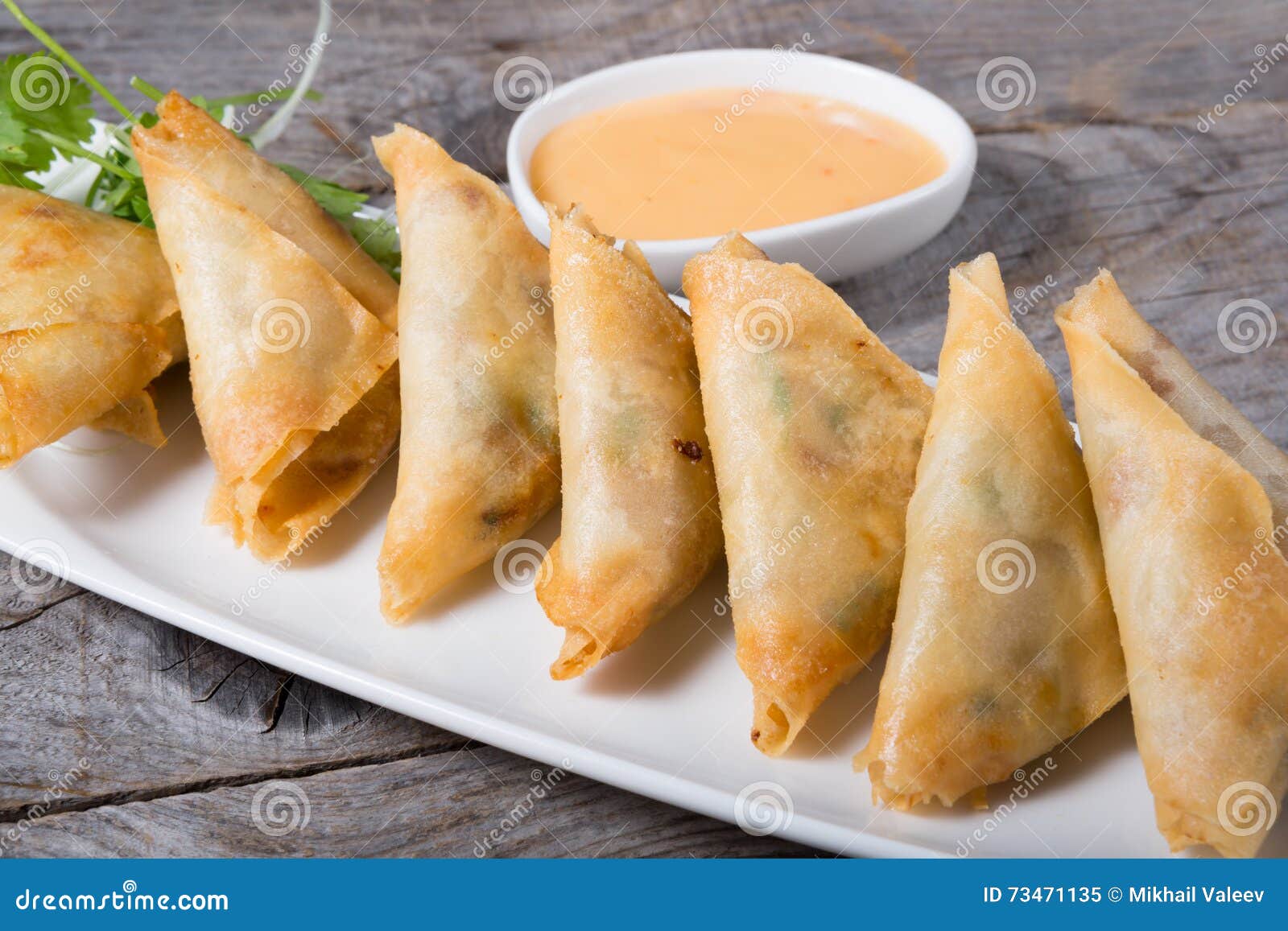 Deep fried samosas stock image. Image of cuisine, spicy - 73471135