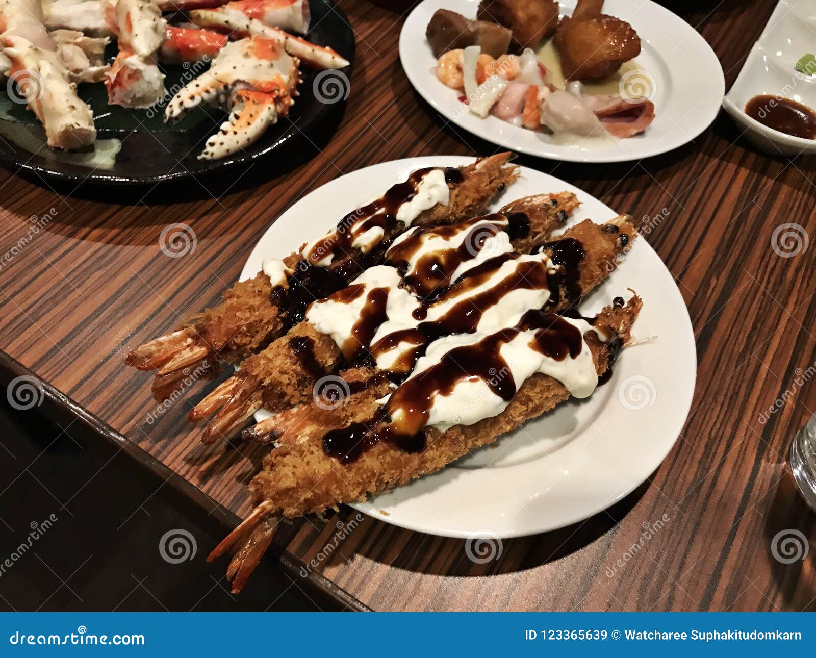 Ika Furai,Deep Fried Squid Rings Coated In Panko Breadcrumbs Served ...