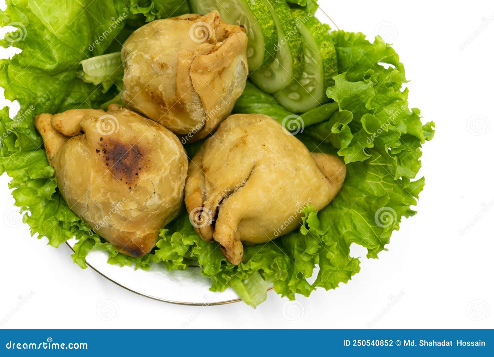 Deep Fried Singara Made by Potato and Maida, Spicy Snacks Stock Photo ...