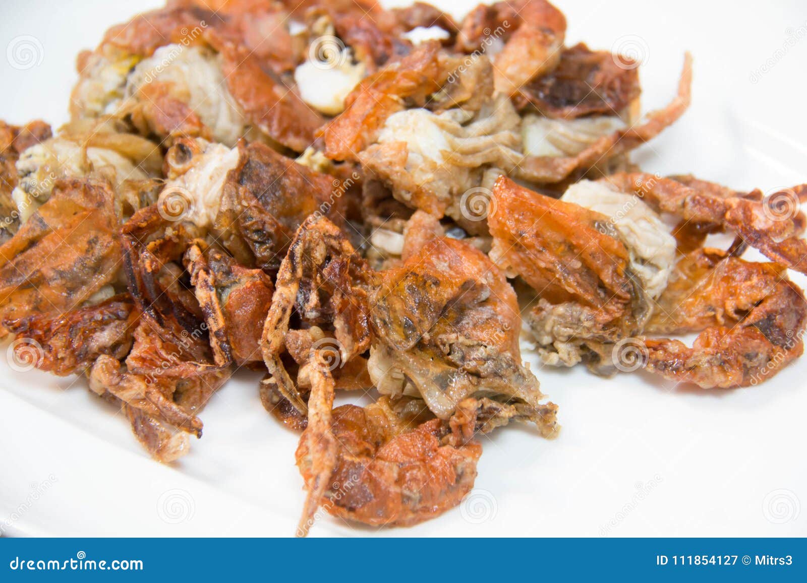 Deep fried soft shell crab stock image. Image of cook - 111854127