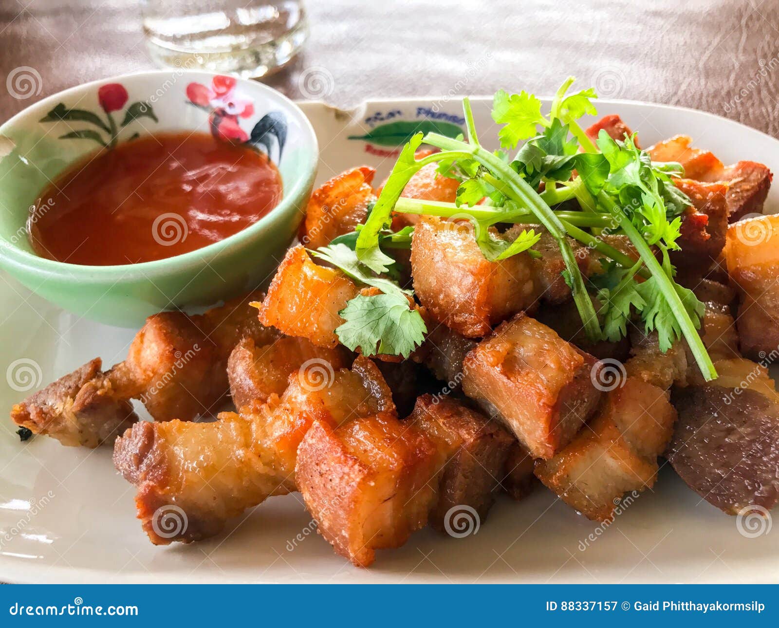 Deep Fried Streaky Pork Ketchup Photos - Free & Royalty-Free Stock ...