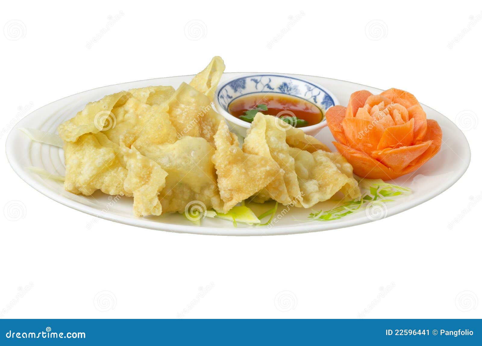 Deep fried wonton stock image. Image of oriental, ethnic - 22596441