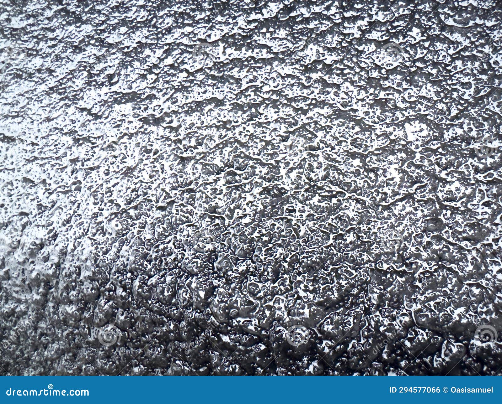 Deep Frozen Wet Snow on a Window Stock Photo - Image of texture, winter ...