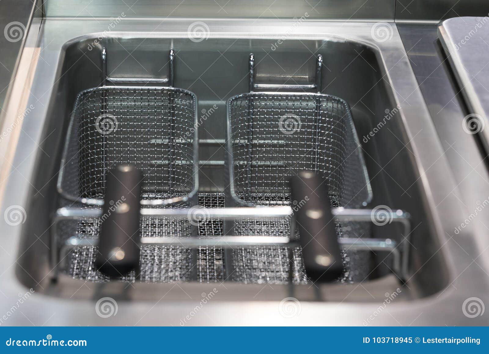 Deep Frying Surface for Cooking Stock Image - Image of fast, cooker ...