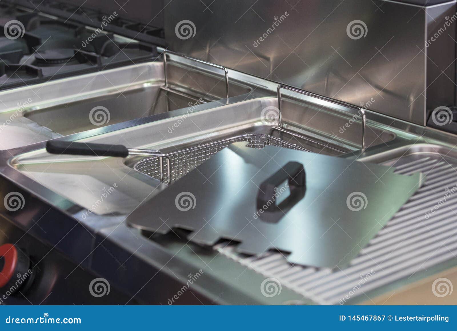 Deep Frying Surface for Cooking Stock Image - Image of cook, room ...