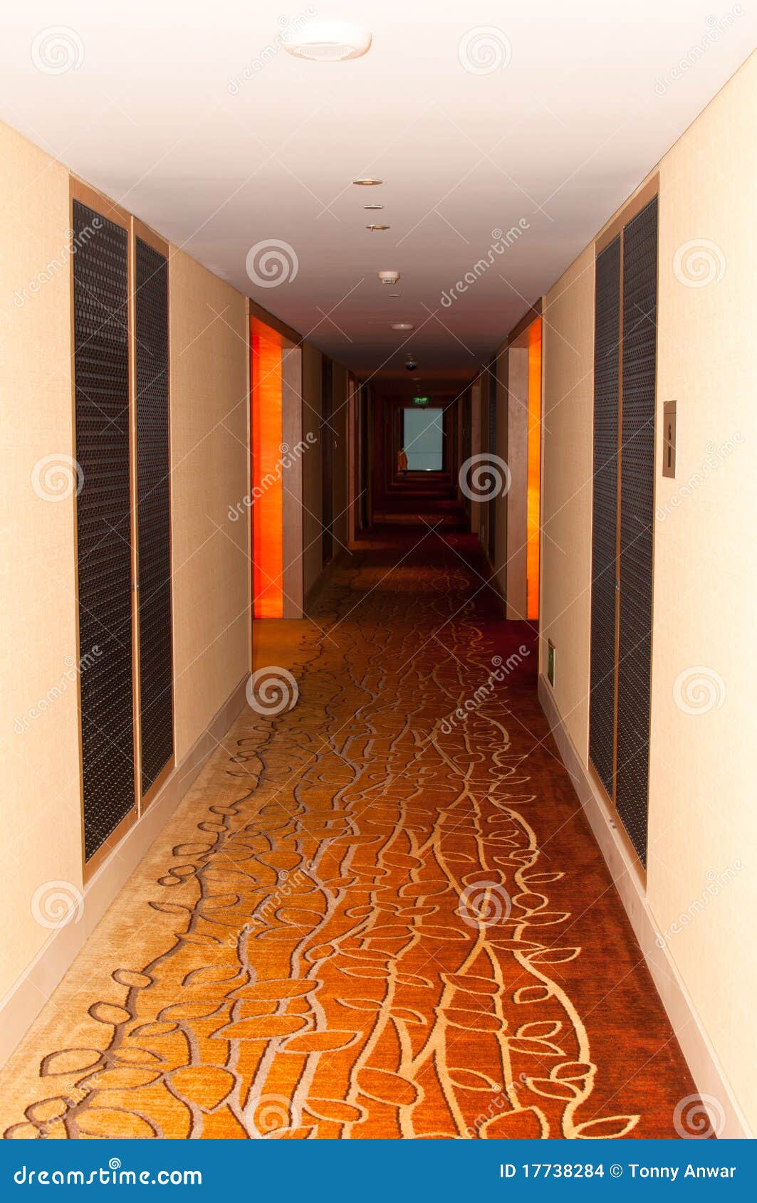A Deep Hallway stock photo. Image of distance, deep, perspective - 17738284