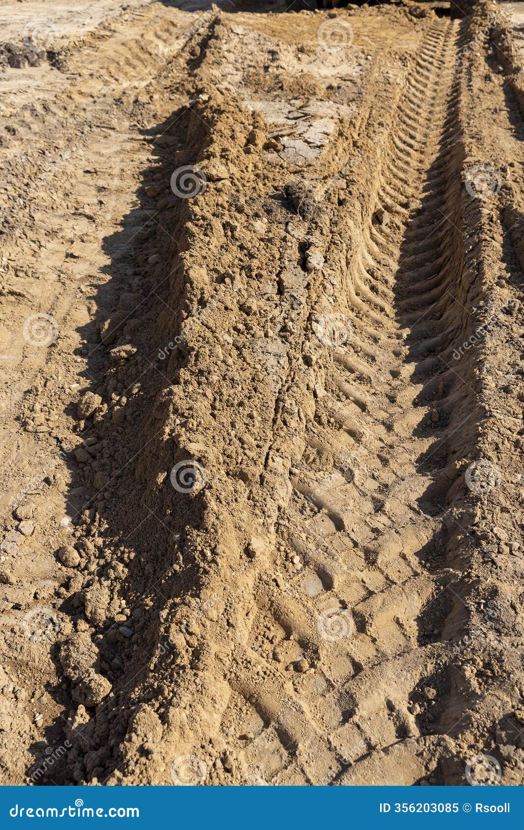 A Deep Hole in the Ground on the Site of Which a Highway Was Started ...