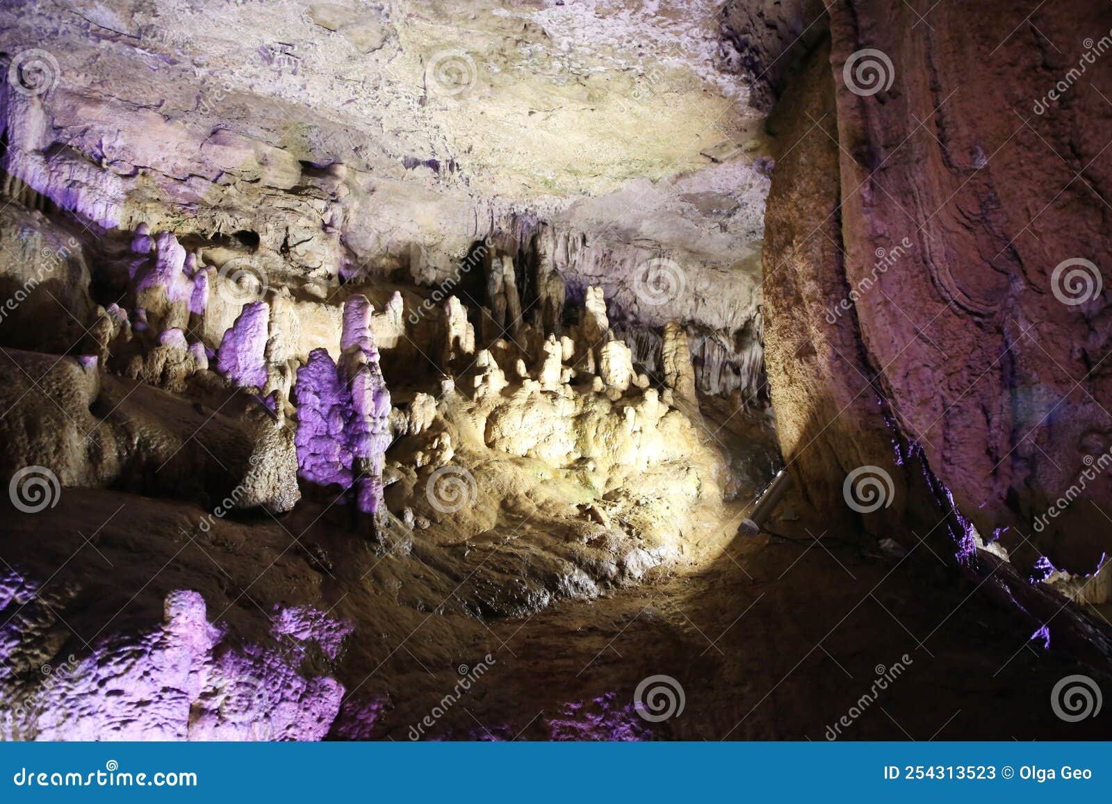 Karst Caves of Sataplia Reserve Georgia Editorial Stock Photo - Image ...