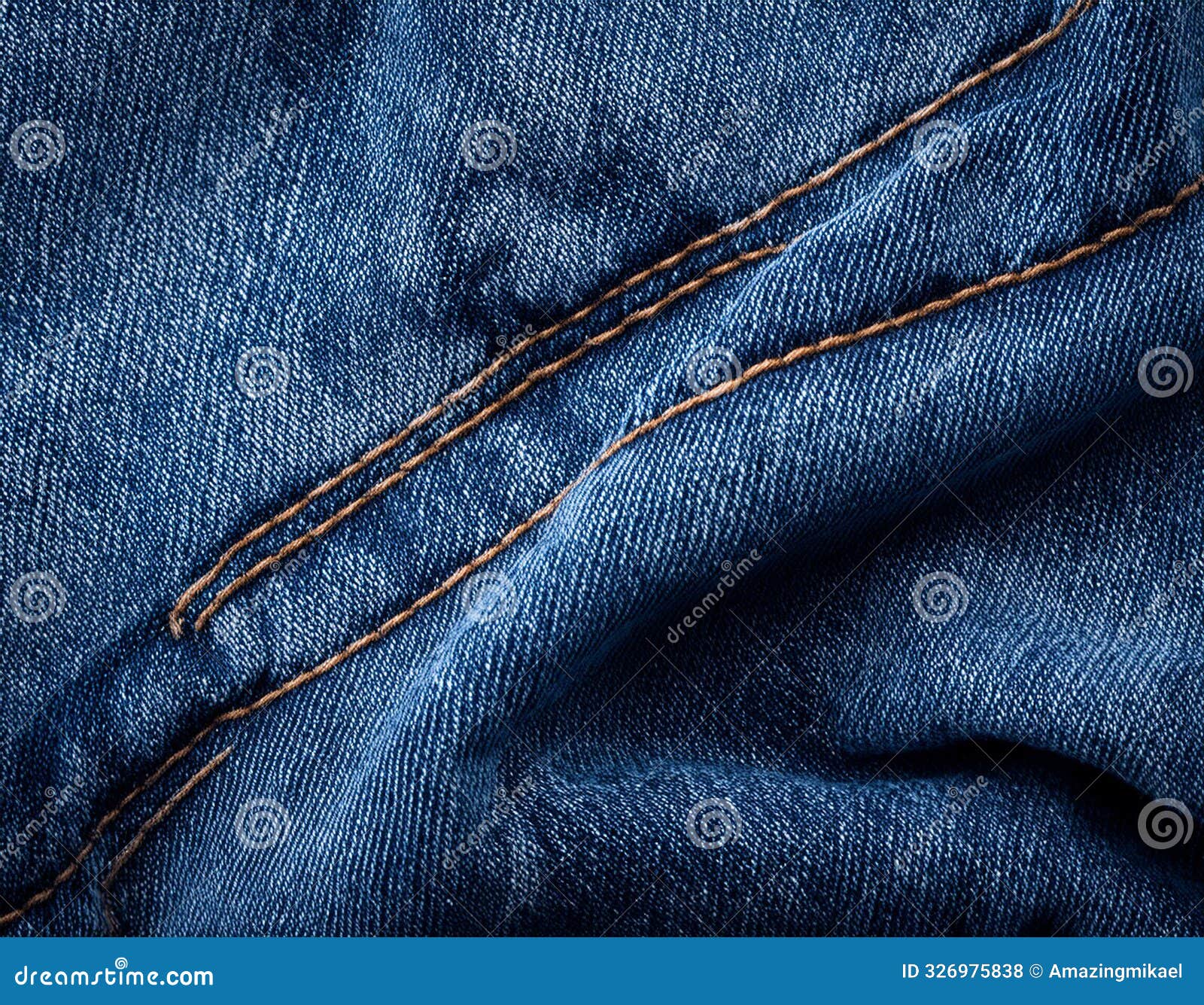 Deep Indigo Denim Texture Background with a Rugged, Classic Appearance ...