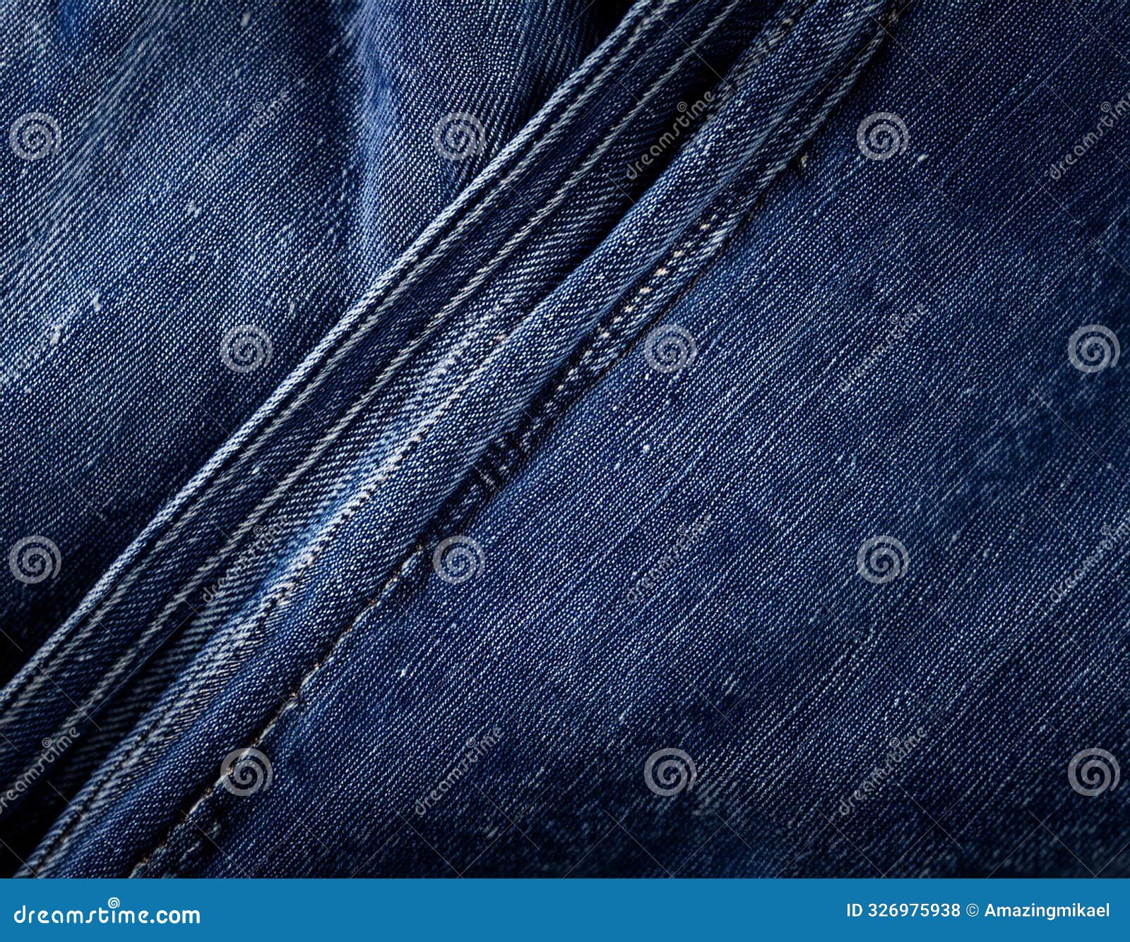 Deep Indigo Denim Texture Background with a Rugged, Classic Appearance ...