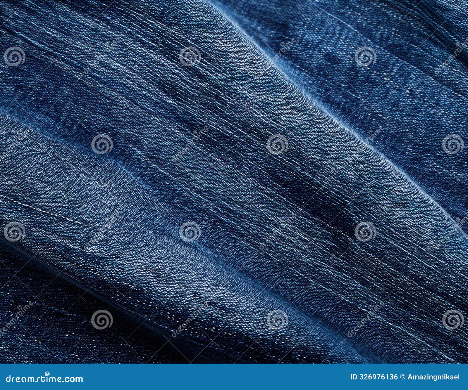 Deep Indigo Denim Texture Background with a Rugged, Classic Appearance ...